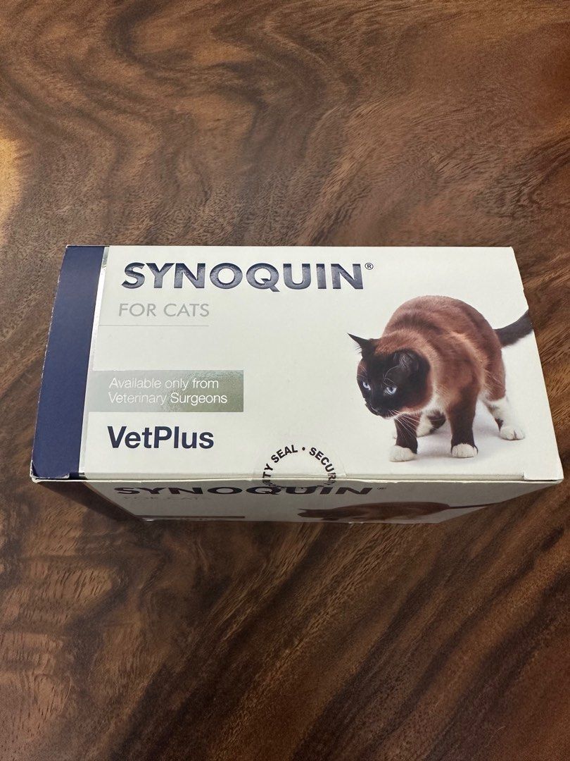 Vetplus Synoquin Cat 90 capsules, 寵物用品, 寵物衣服 - Carousell