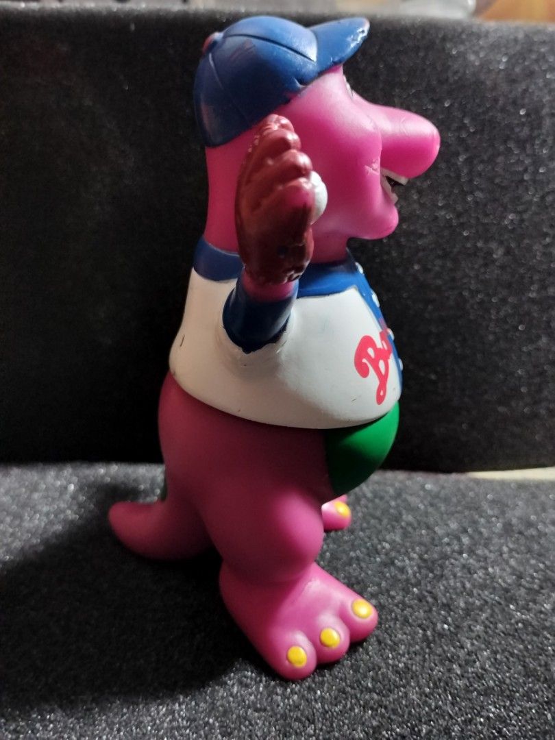 VINTAGE 1993 Barney and Friends Baseball Barney LYONS CAKE TOPPER 5 ...