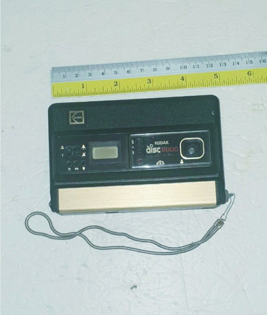 vintage kodak disc 8000 disic camera, Photography, Cameras on Carousell