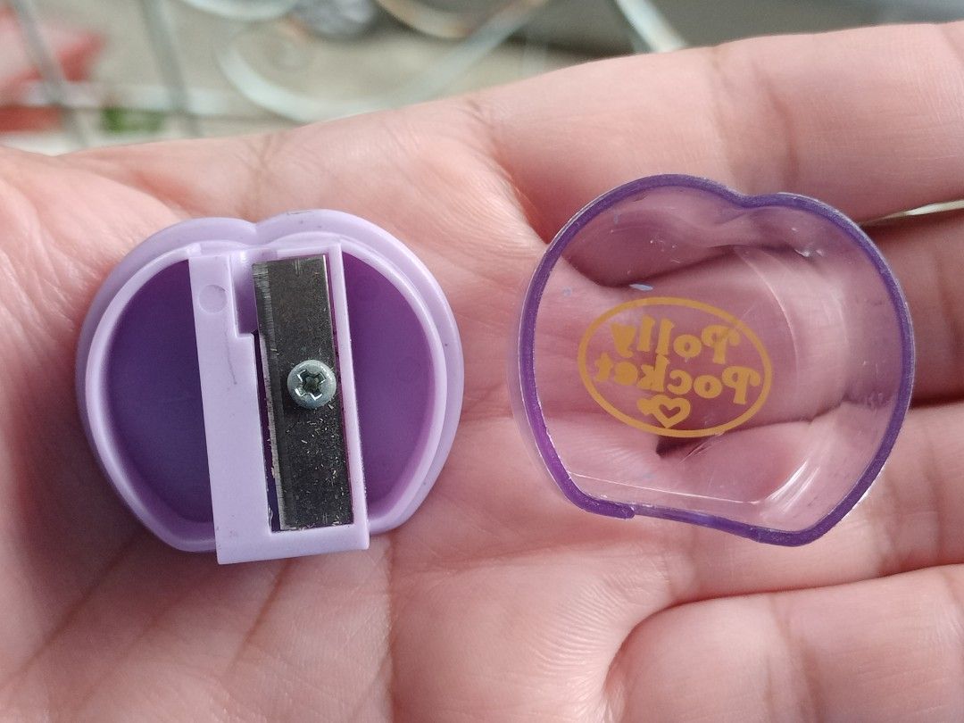 Vintage Polly Pocket Eraser and Sharpener from 1990 Pencil Case ...