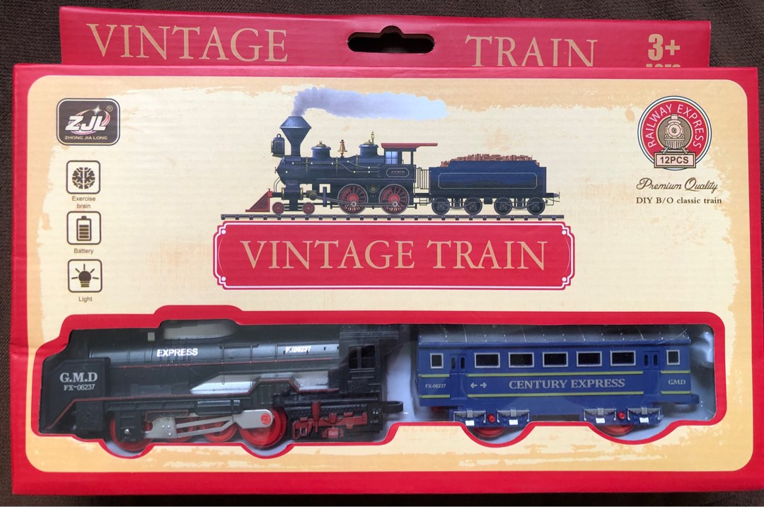 Vintage Train, Hobbies & Toys, Toys & Games on Carousell