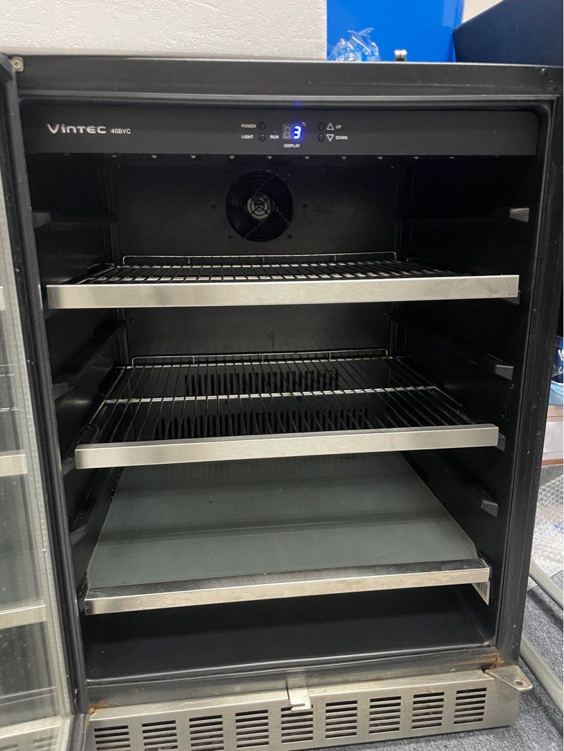 Vintec 40 bottle capacity wine fridge / chiller / cellar / cooler, TV ...