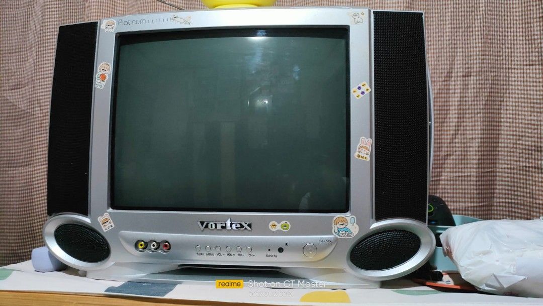 Vortex Tv Tabung 14 inch, Elektronik, TV & Perlengkapan Hiburan di Carousell