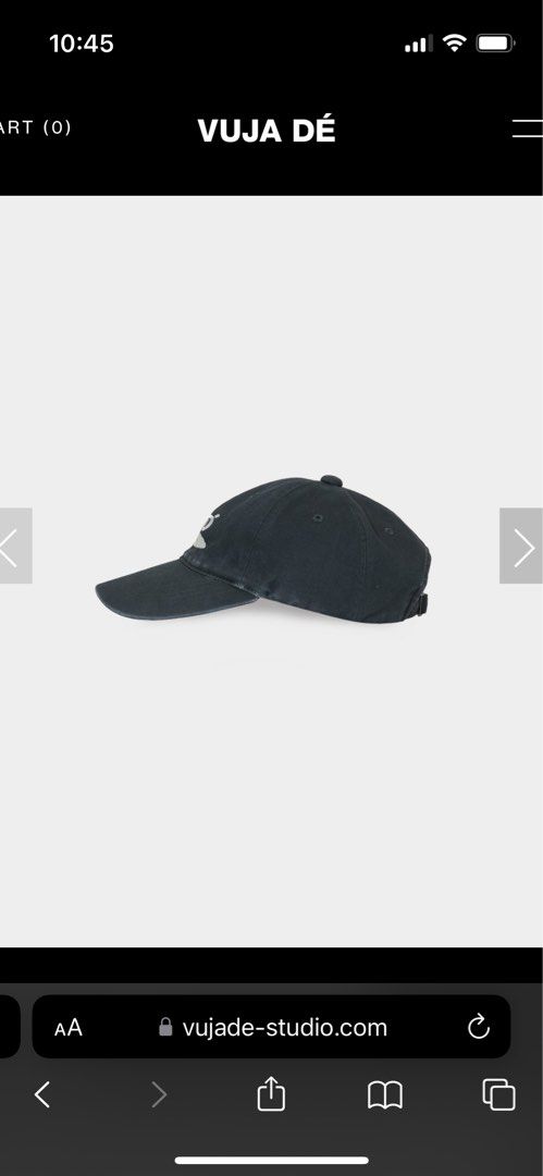 VUJA DE VD Vintage Denim Cap, Men's Fashion, Watches & Accessories, Caps & Hats on Carousell