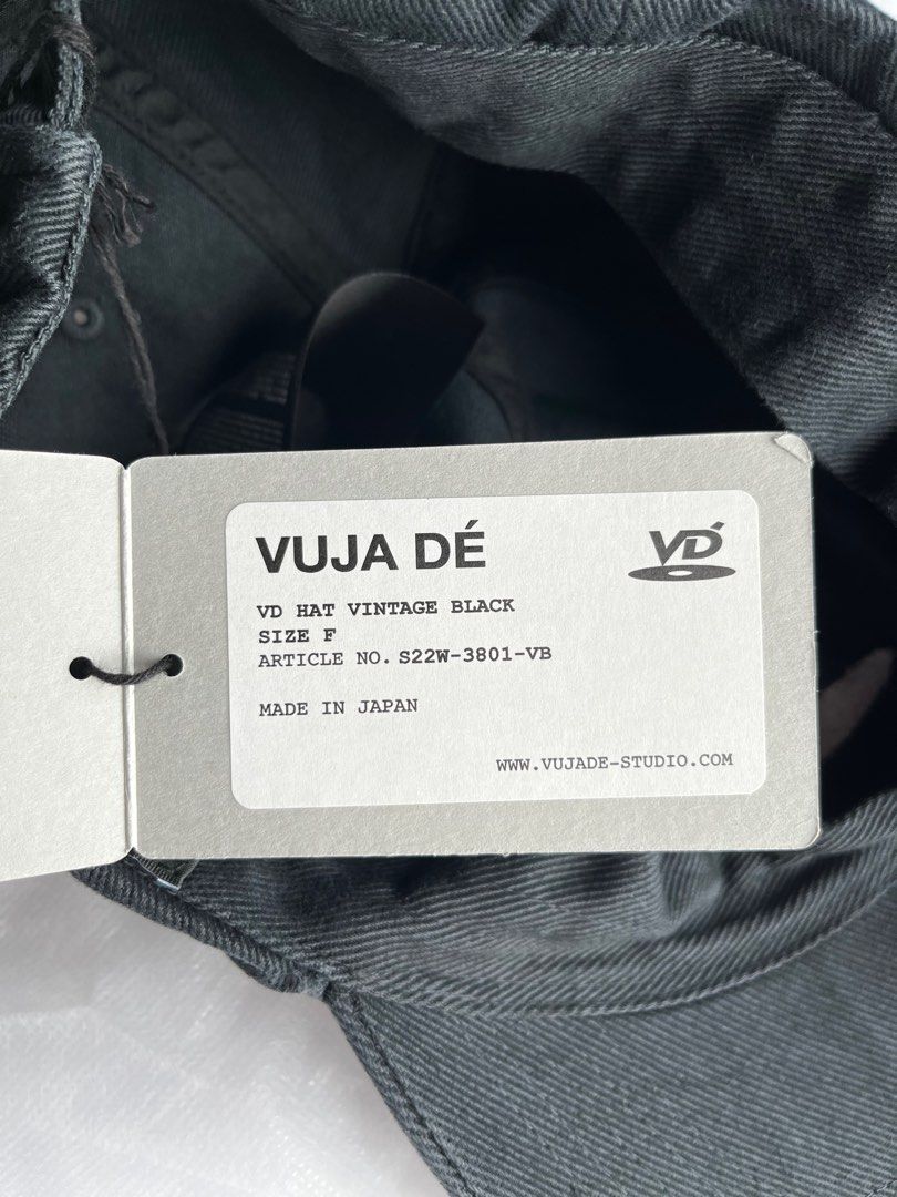 VUJA DE VD Vintage Denim Cap, Men's Fashion, Watches & Accessories ...