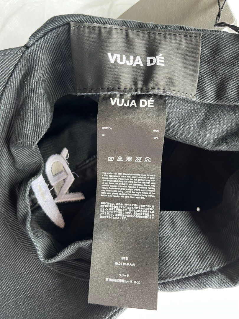 VUJA DE VD Vintage Denim Cap, Men's Fashion, Watches & Accessories, Caps & Hats on Carousell