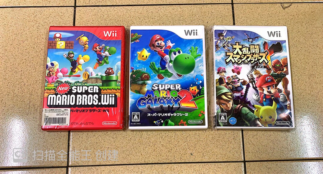 Wii Mario game japan version, Video Gaming, Video Games, Nintendo on ...