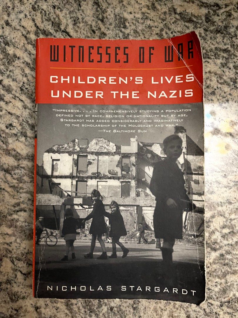 Witnesses of War: Children’s Lives under the Nazis book WW2, Hobbies ...