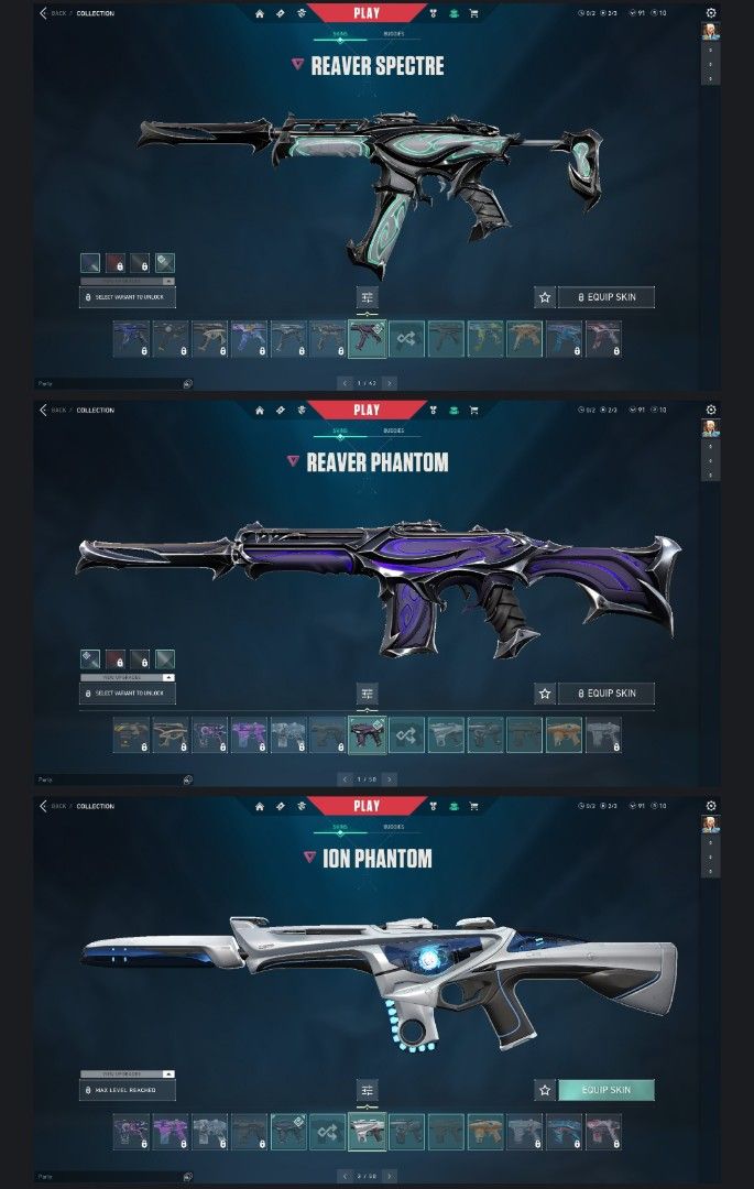 WTS VALORANT ACCOUNT WITH REAVER 2.0 BUNDLE, Video Gaming, Gaming ...