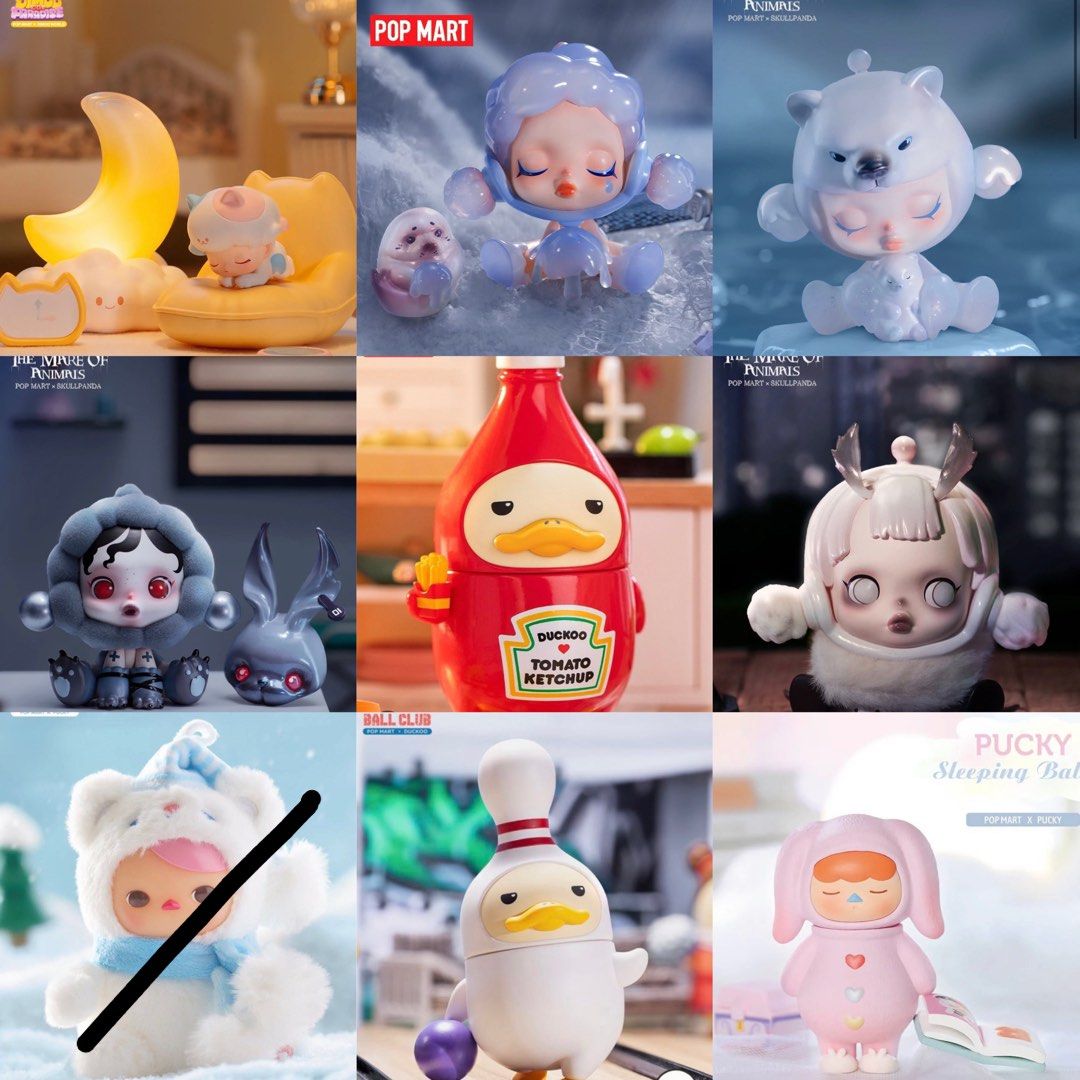 WTS/WTT Popmart Dimoo Homebody Aquarium / Hirono The Other One ...