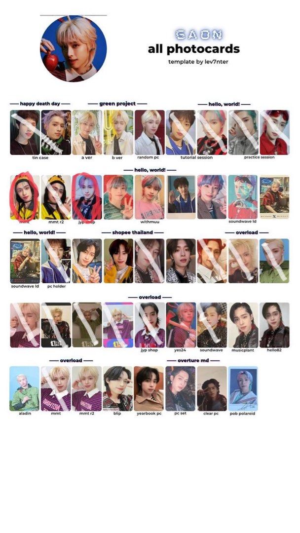 WTT/ LFT xdinary heroes photocards hello world overload, Hobbies & Toys ...