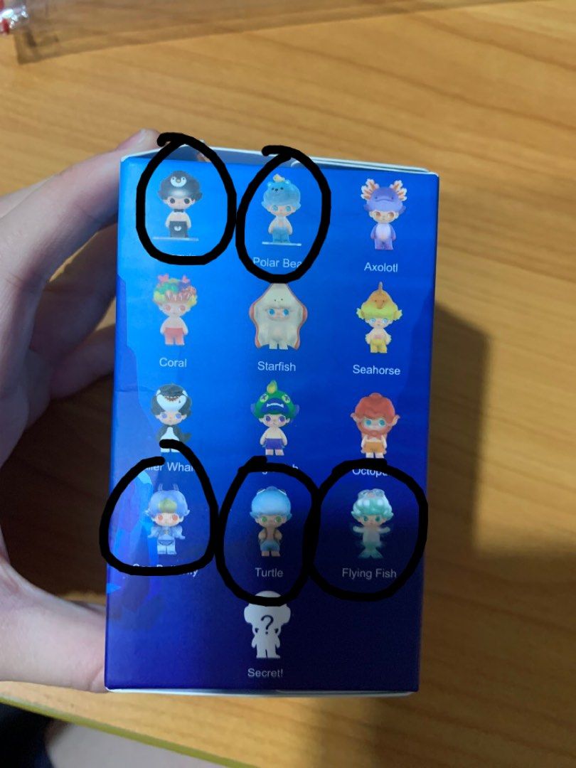 wtt popmart dimoo aquarium series, Hobbies & Toys, Toys & Games on ...