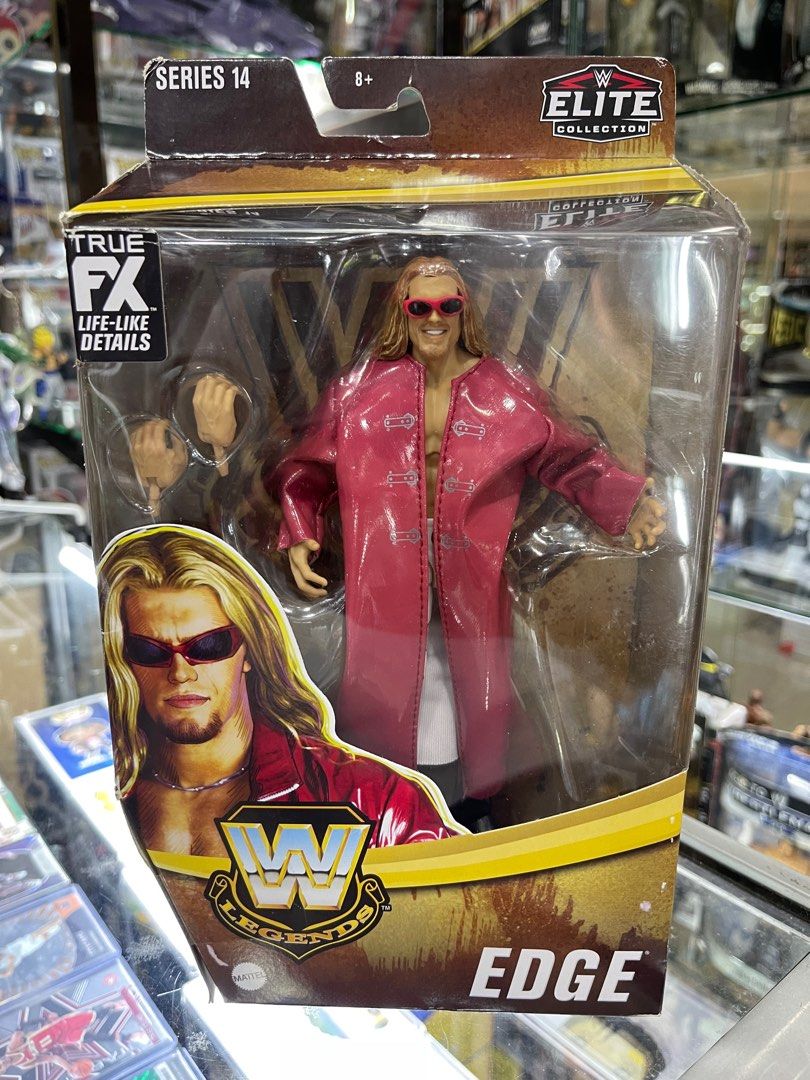 WWE Mattel Elite Legends EDGE, Hobbies & Toys, Toys & Games on Carousell