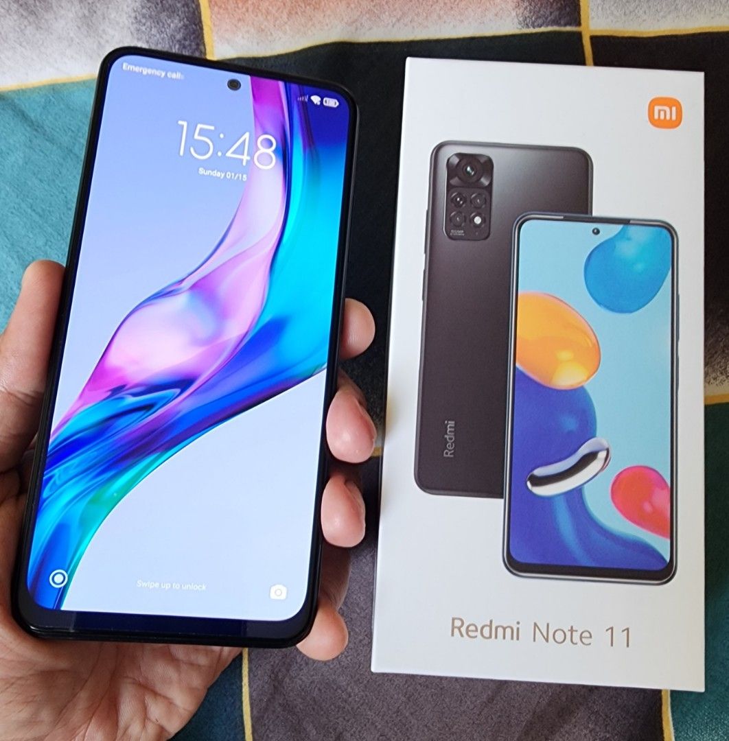 Xiaomi Redmi Note 11 - Graphite Grey, 6GB RAM, 128GB ROM, Mobile Phones ...