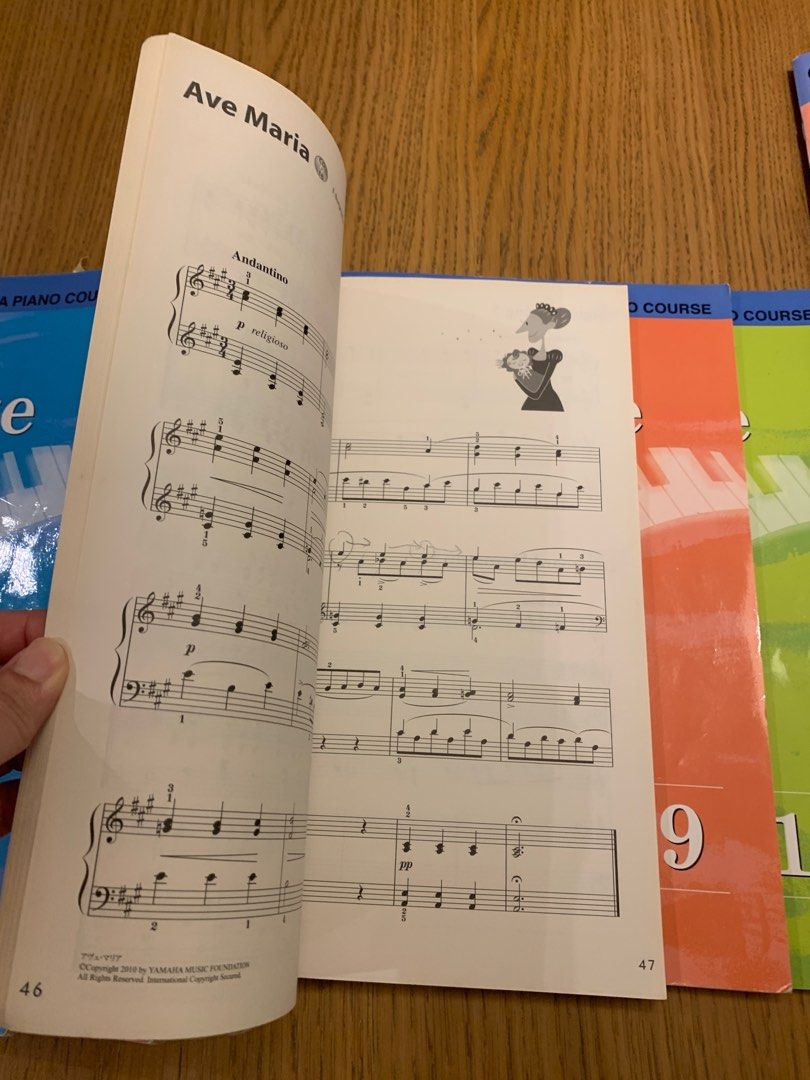 Yamaha music books - Pianoforte and Solfege and Ensenble, Hobbies ...