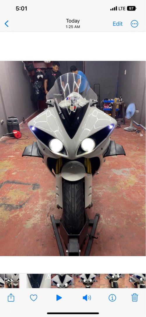 YAMAHA R1 Crossplane 2009, Motorbikes, Motorbikes for Sale on Carousell