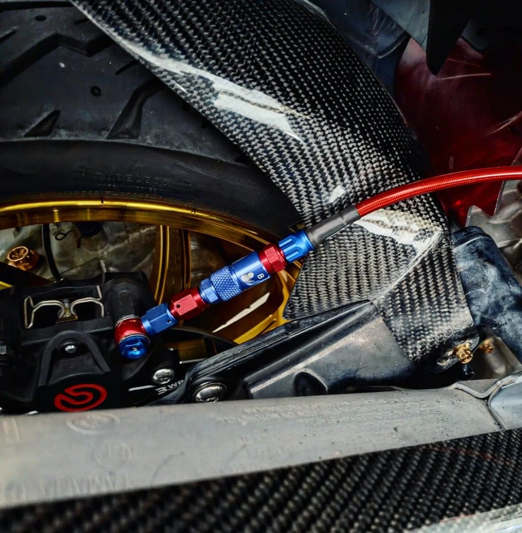 Yamaha Xmax Brembo bracket underslung, Motorcycles, Motorcycle ...