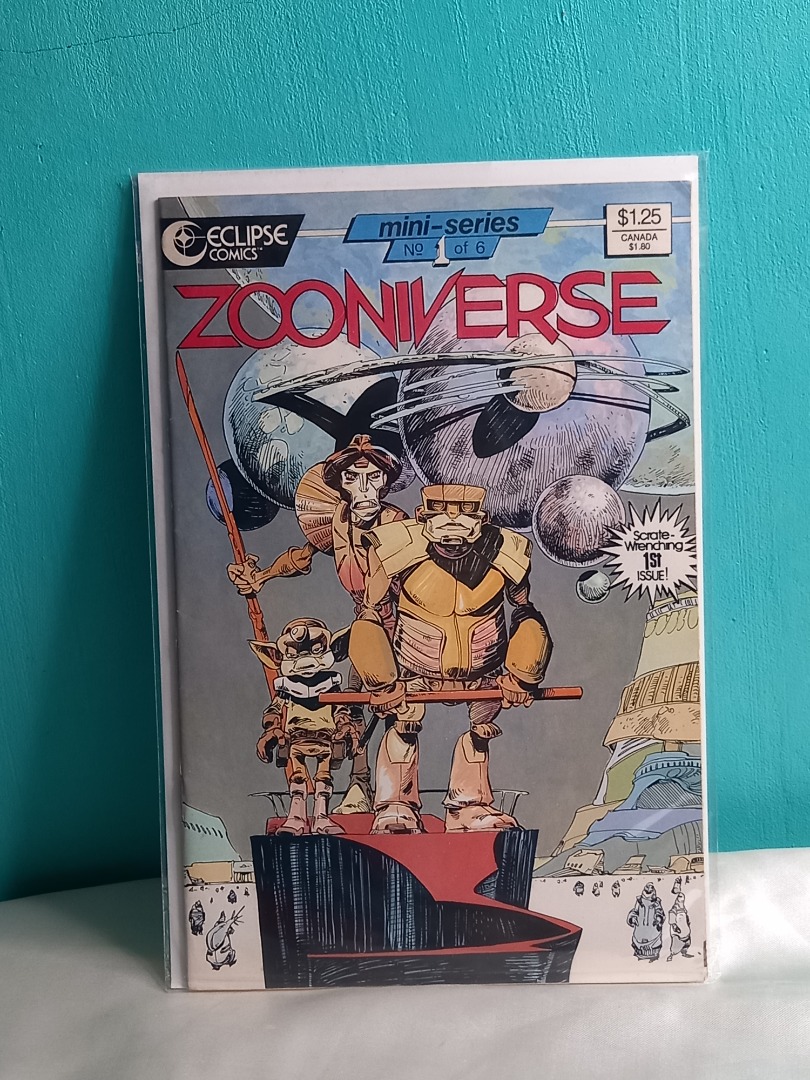 "ZOONIVERSE" Vol 1 No. 1 ECLIPSE COMICS August 1986, Hobbies & Toys, Books & Magazines, Comics ...