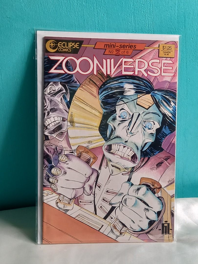 "ZOONIVERSE" Vol 1 No. 2 ECLIPSE COMICS October 1986, Hobbies & Toys ...