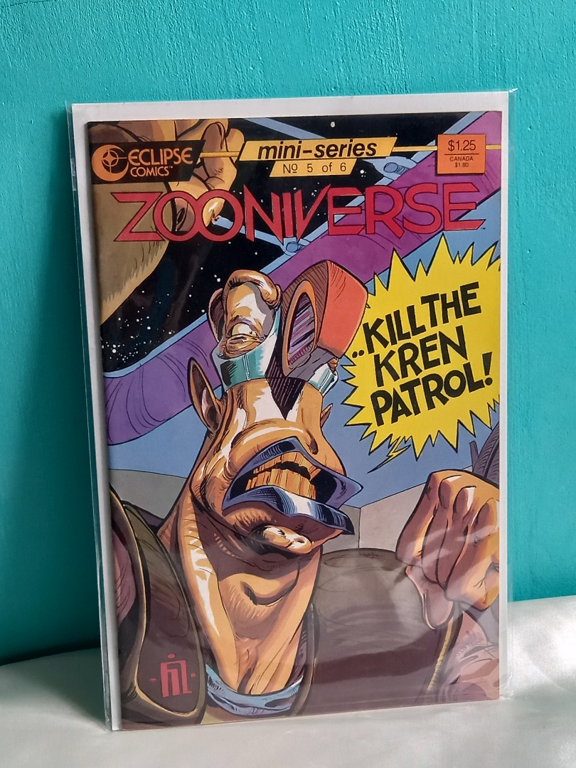 "ZOONIVERSE" Vol 1 No. 5 ECLIPSE COMICS April 1987, Hobbies & Toys, Books & Magazines, Comics ...
