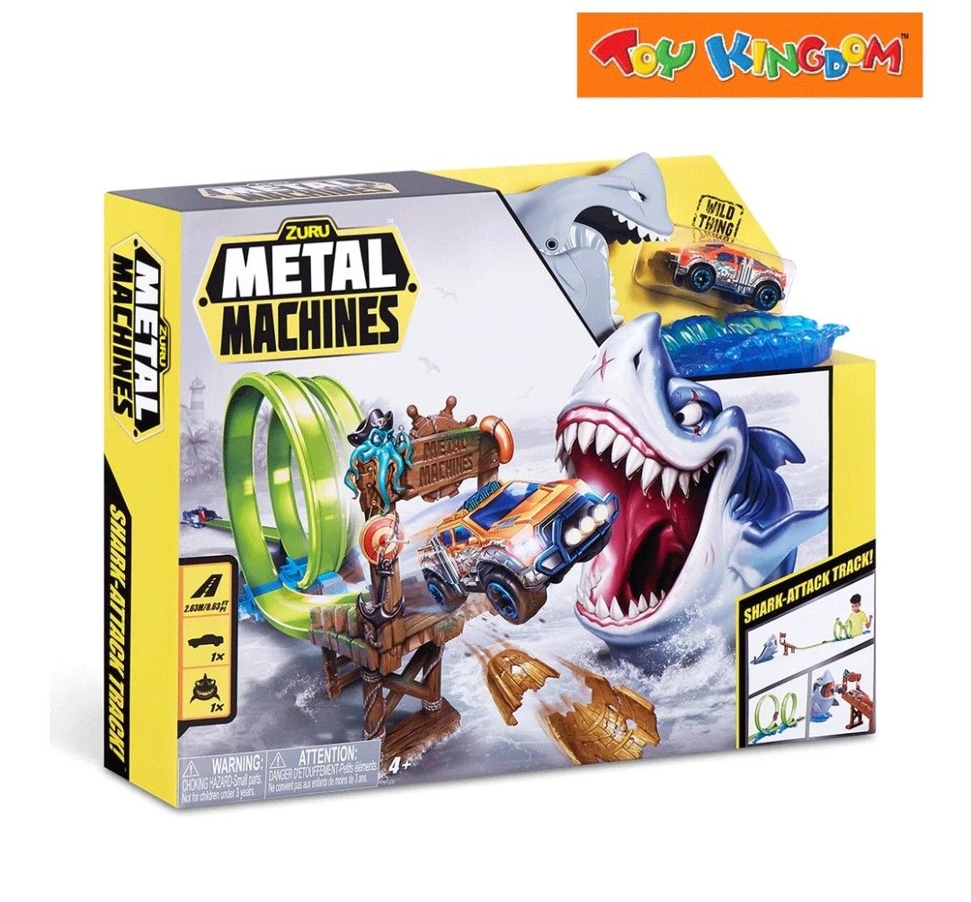 Zuru Metal Machines Shark Attack Playset, Hobbies & Toys, Toys & Games ...