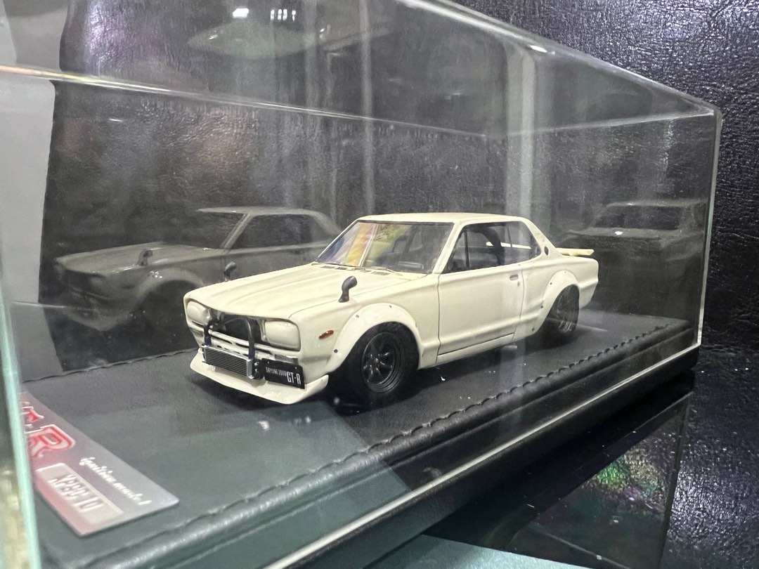 1/43 IGNITION MODEL Nissan Skyline 2000 GT-R (KPGC10) Semi Works White Watanabe, Hobbies & Toys ...
