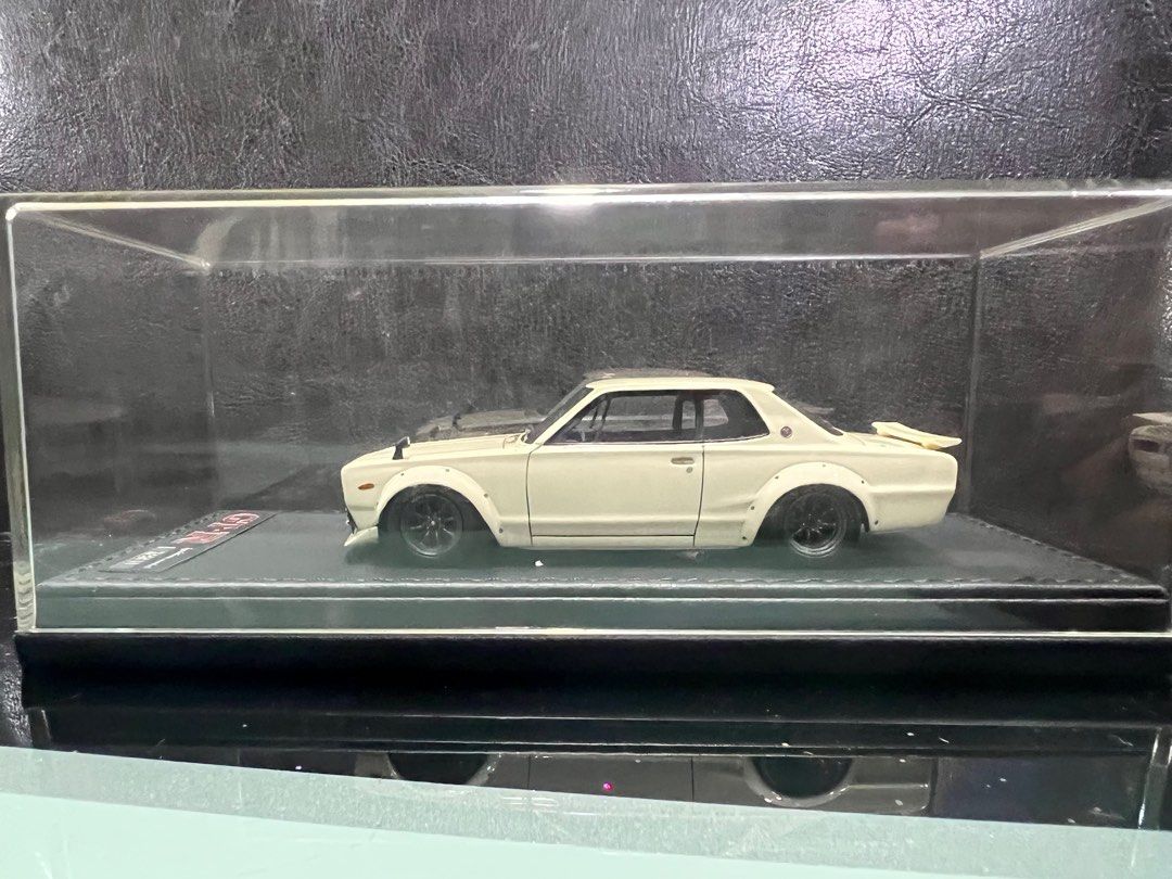 1/43 IGNITION MODEL Nissan Skyline 2000 GT-R (KPGC10) Semi Works White Watanabe, Hobbies & Toys ...