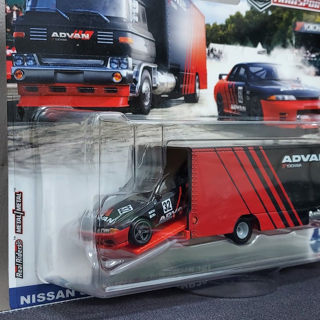 1/64 Advan Team Transport Nissan Skyline GT-R (BNR32), Hobbies & Toys ...
