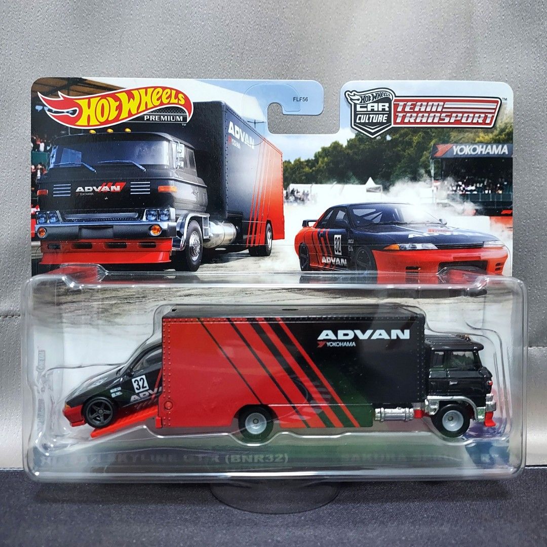 1/64 Advan Team Transport Nissan Skyline GT-R (BNR32), Hobbies & Toys ...
