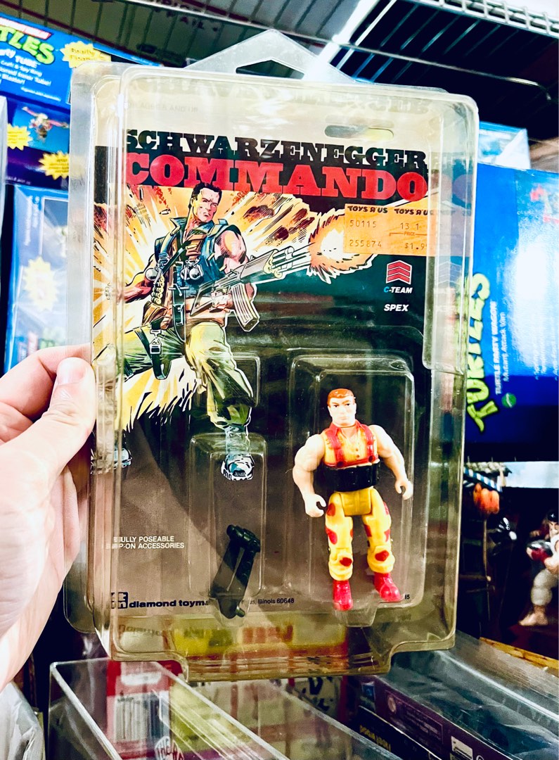1985 Commandos Schwarzenegger Spex figure new, Hobbies & Toys ...