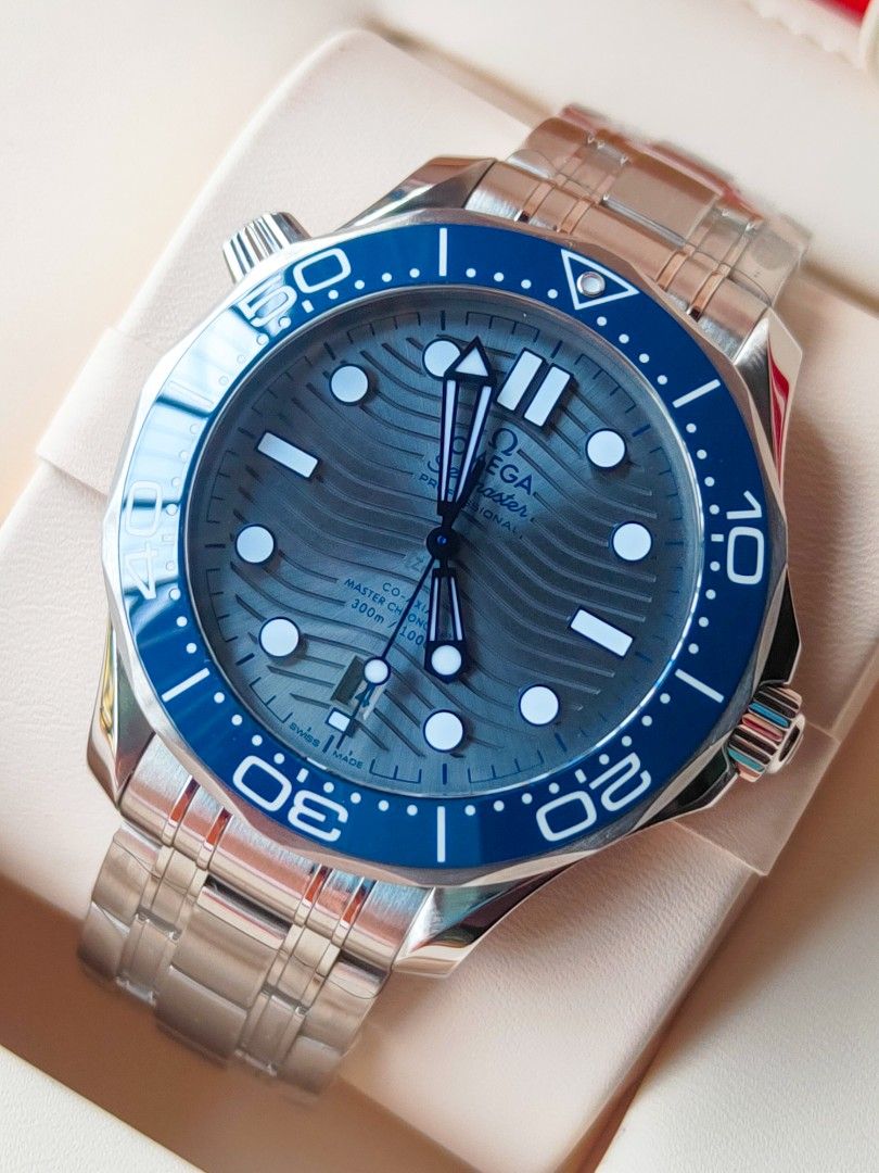 2022 OMEGA SEAMASTER CO-AXIAL MASTER CHRONOMETER WAVE DIAL., Luxury ...