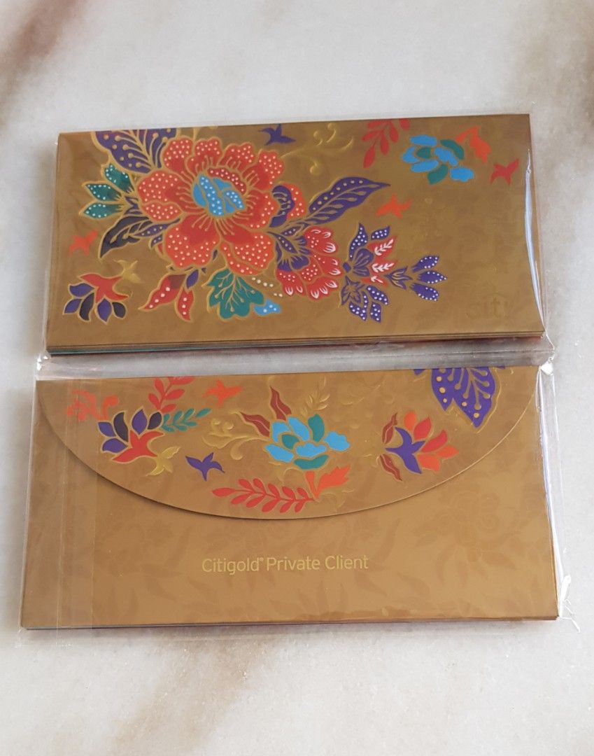 Citigold Private Client 2023 Red Packets. Ang Pow, Hobbies & Toys ...