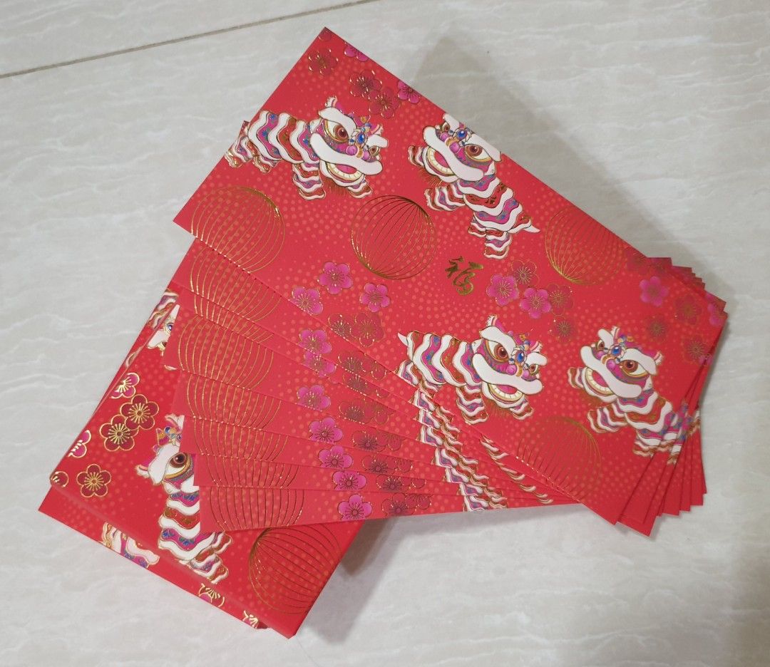 2023 ING ang bao red packet, Hobbies & Toys, Stationery & Craft, Other ...