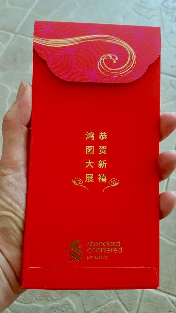 2023 standard chartered priority banking red packet, Hobbies & Toys ...