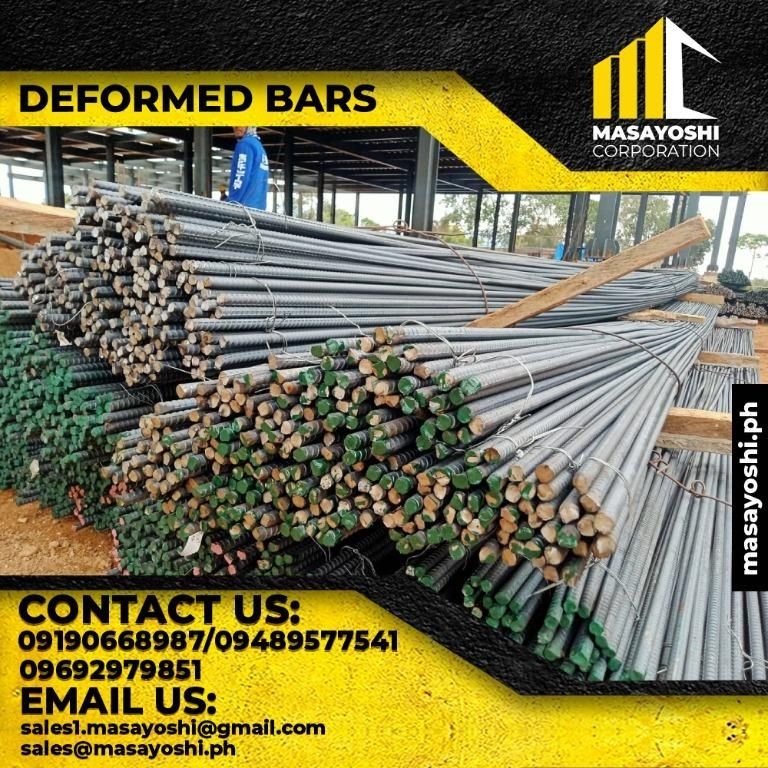 25mm x 7.5m Grade 33 Rebar | Steel Bars | Reinforcement Bar | Deformed ...
