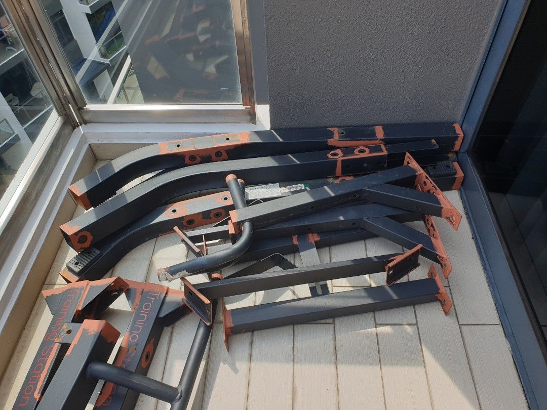 Decathlon Pull Up And Dips Training Station, Sports Equipment, Exercise ...