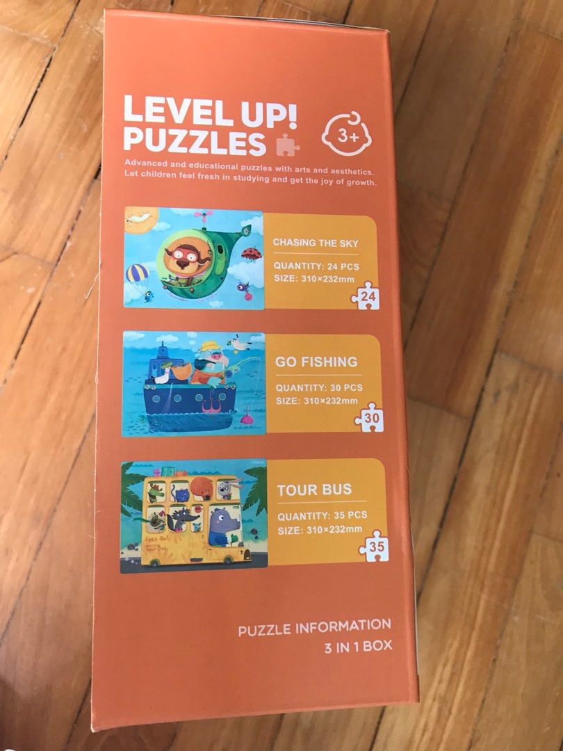 2 Boxes Puzzle for 2-3 years kids, Hobbies & Toys, Toys & Games on ...