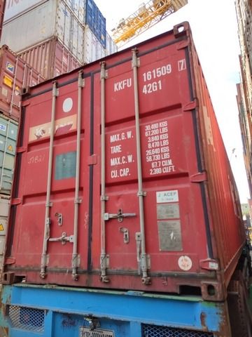 40FT GP Container van, Commercial & Industrial, Construction & Building ...