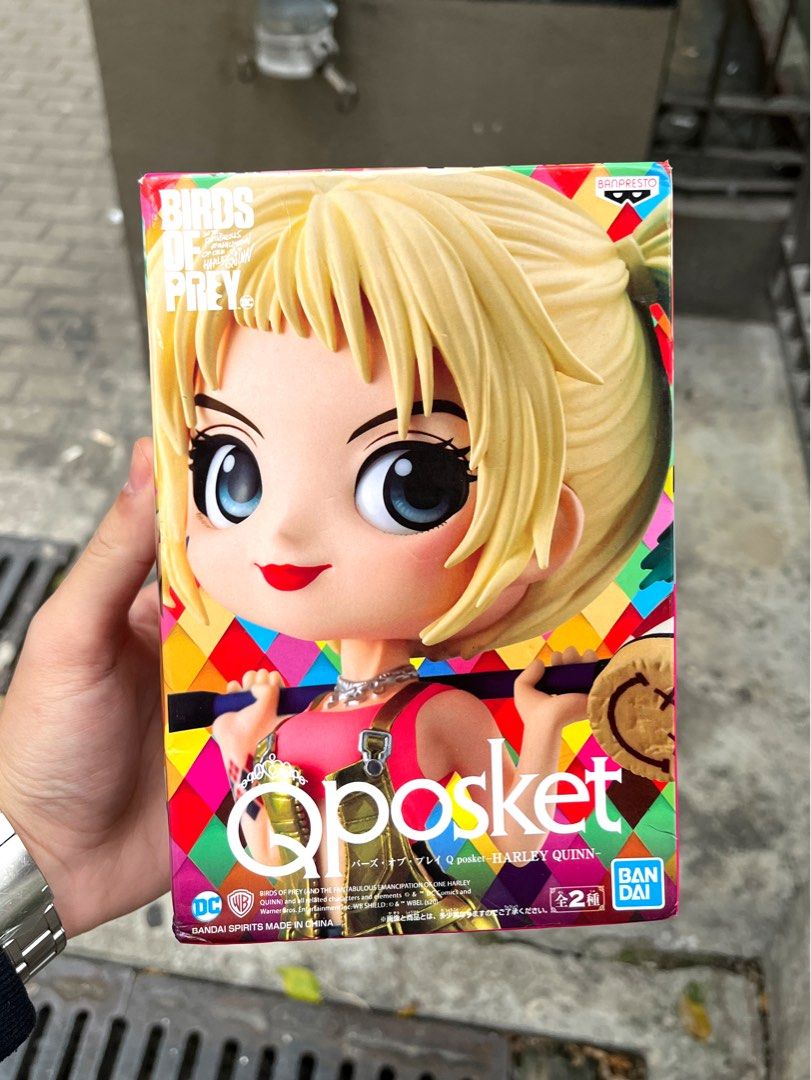 全新A色電鍍日版 小丑女 Harley Quinn joker super heroes villains dc Qposket Qp banpresto figure 景品, 興趣及遊戲 ...
