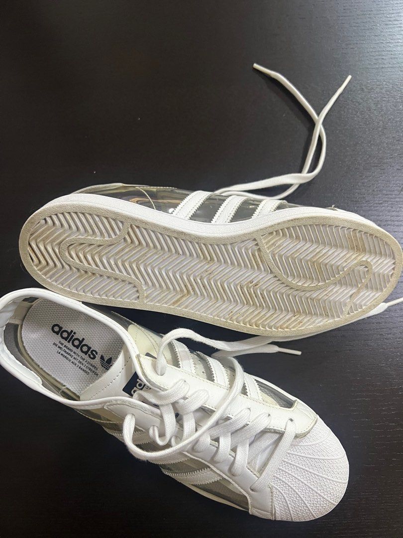 Adidas Transparent Superstar, Men's Fashion, Footwear, Sneakers on ...