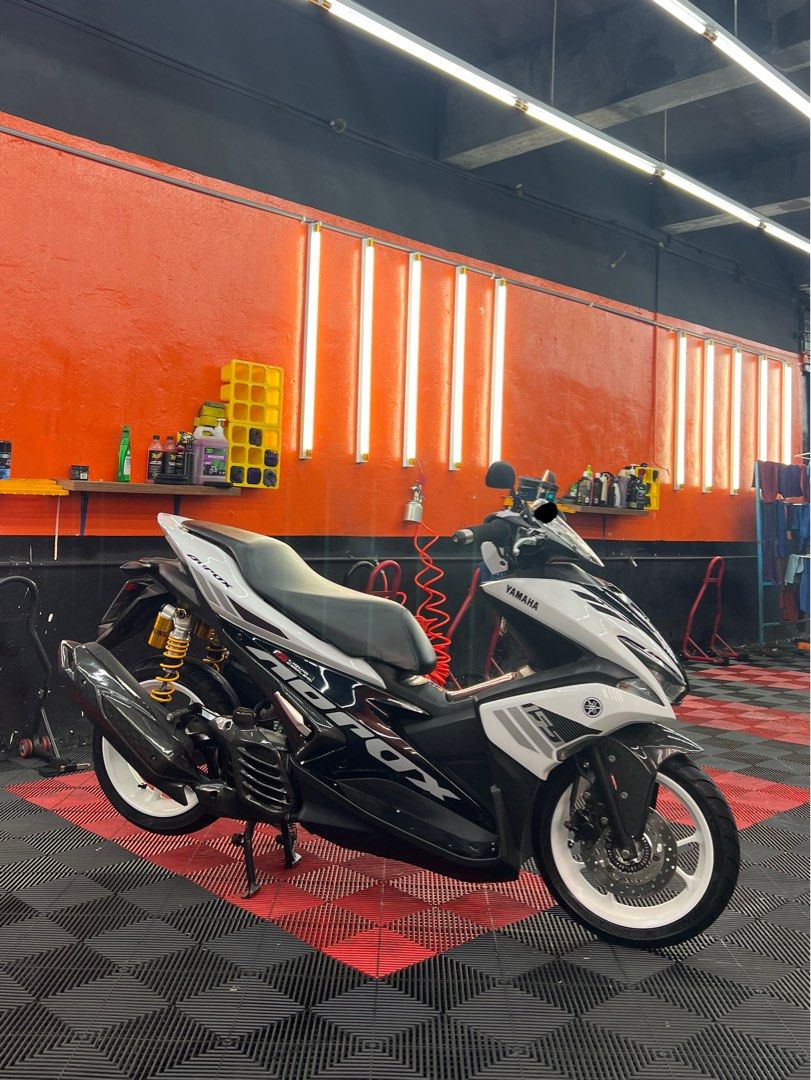 Aerox v1, Motorcycles, Motorcycles for Sale, Class 2B on Carousell