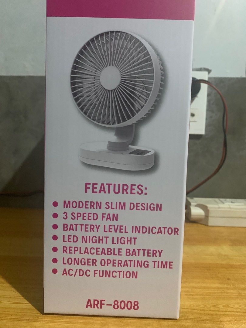 Akari -Elite LED Fan, Furniture & Home Living, Lighting & Fans, Fans on ...