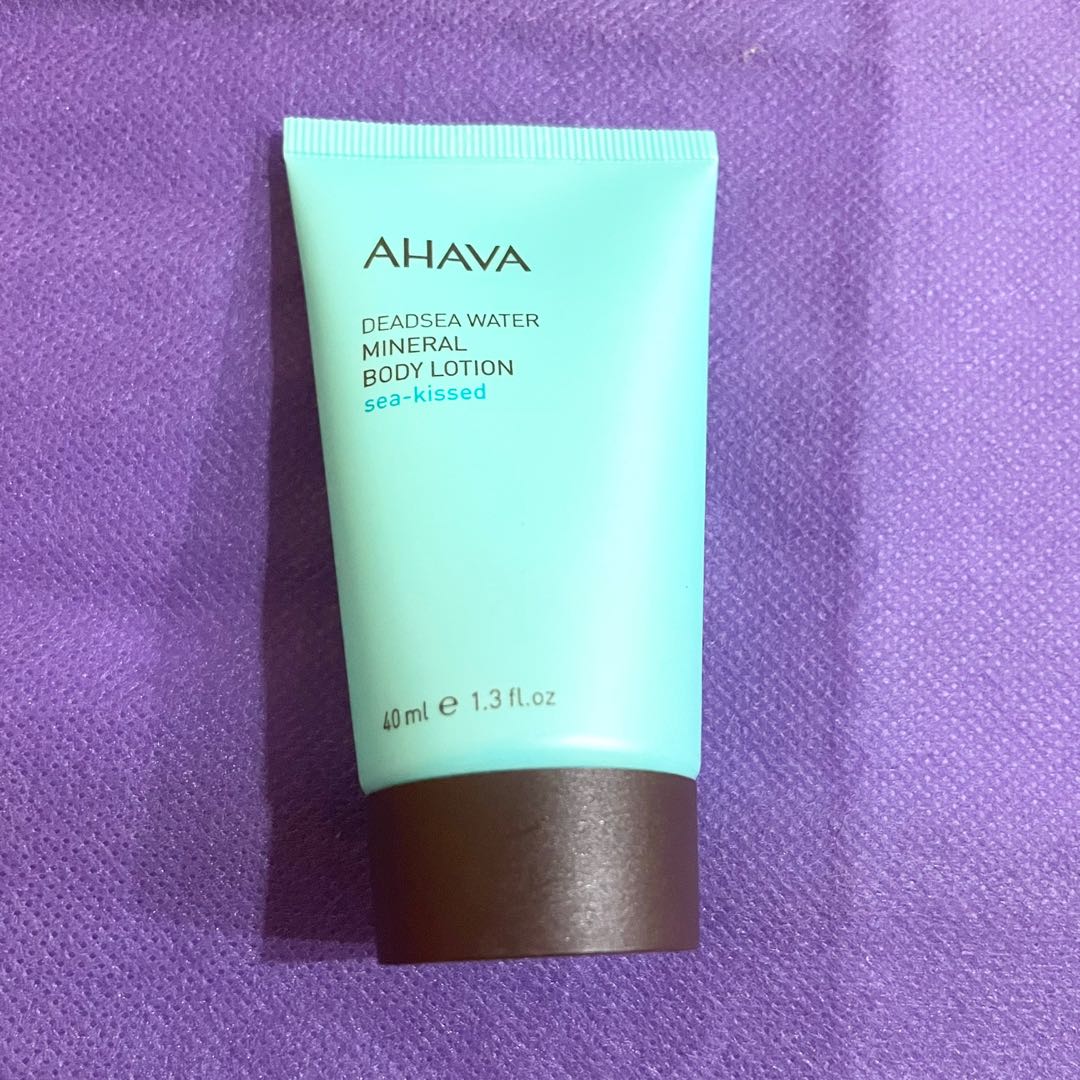 AUTHENTIC Ahava deadsea water mineral body lotion sea kissed 40ml ...