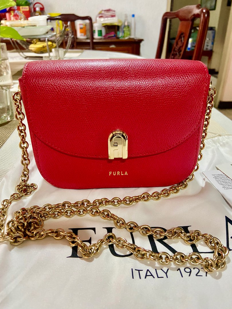 Authentic Furla Sling Bag, Women's Fashion, Bags & Wallets, Cross-body ...