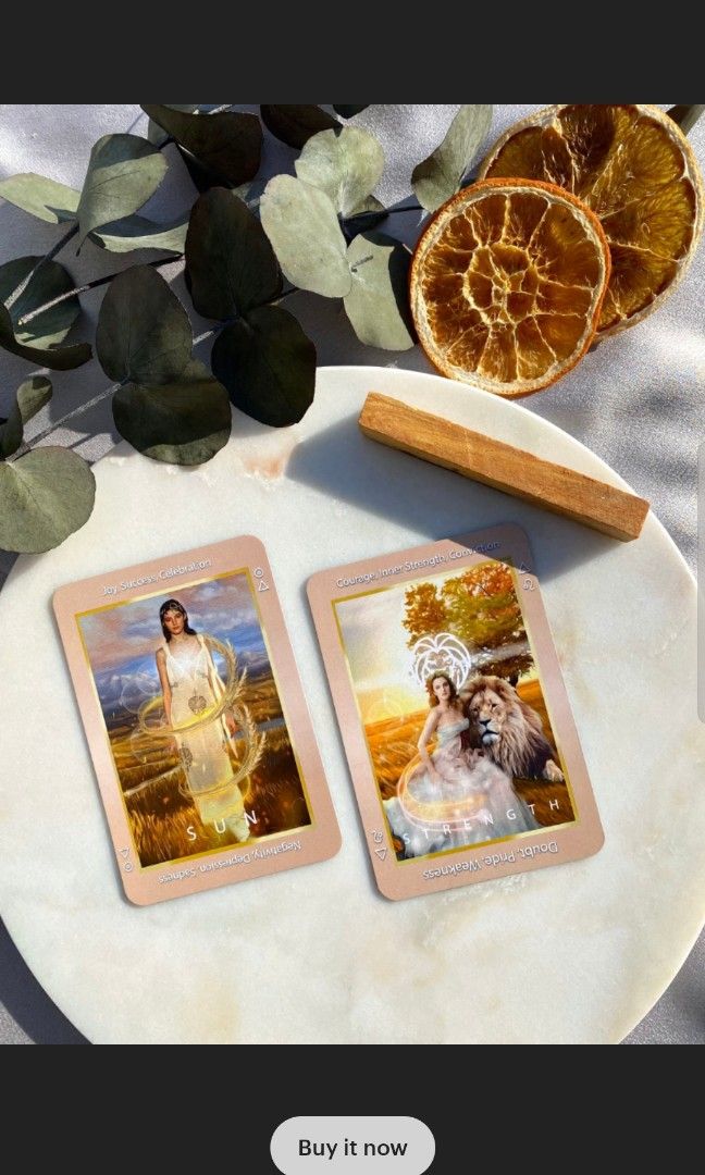 AUTHENTIC Sirius Tarot Deck, Hobbies & Toys, Toys & Games on Carousell