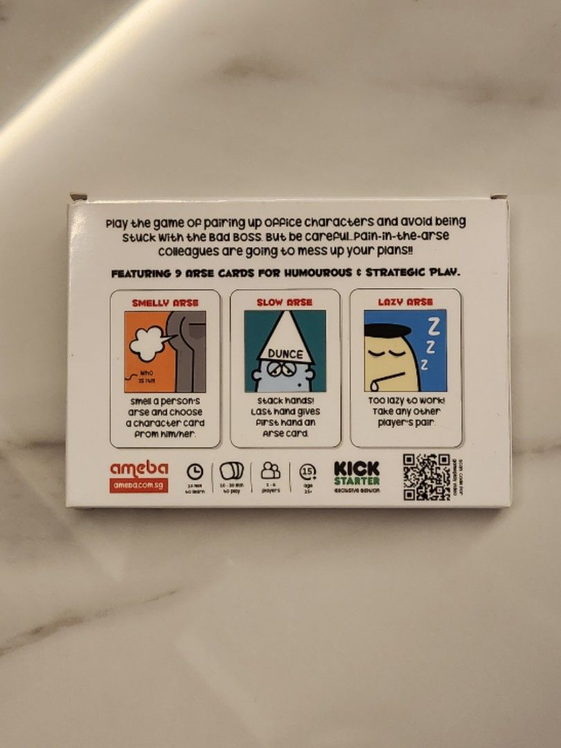 Bad Boss 2 card game, Hobbies & Toys, Toys & Games on Carousell