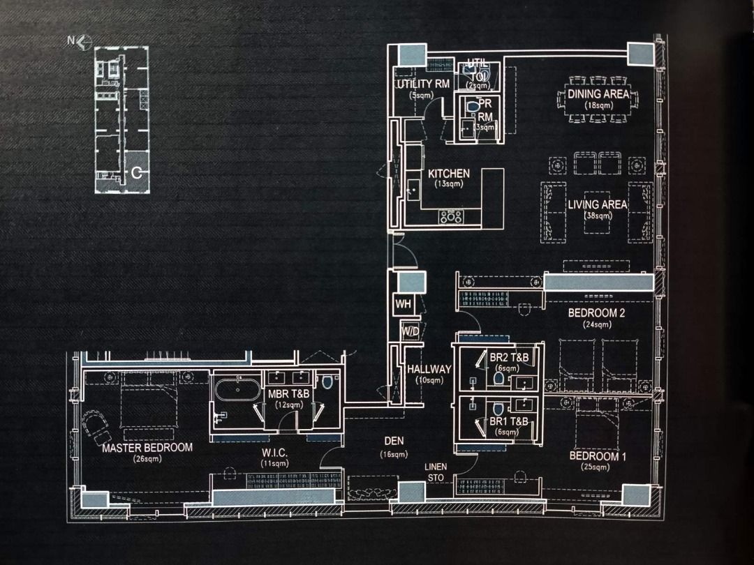 Rush Sale Balmori Suites Rockwell C unit 3 Bedroom 232sqm w 2 parking ...