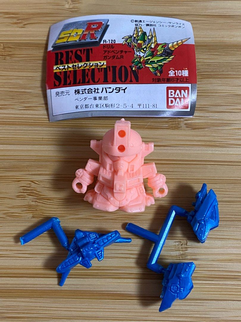 Bandai SD Gundam 高達 BB 戰士 SDR BEST SELECTION 單色剩色 裝著扭蛋 有蛋紙, 興趣及遊戲, 玩具 & 遊戲類 - Carousell
