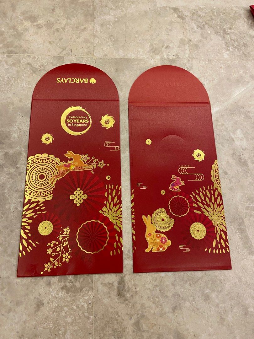 Barclays Red Packets 2023 - 8 per pack, Hobbies & Toys, Stationery ...