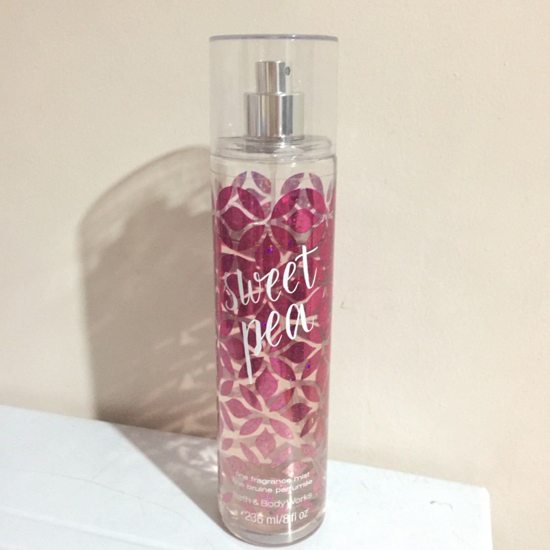 Bath & Body Works Sweet Pea Fragrance Mist, Beauty & Personal Care ...